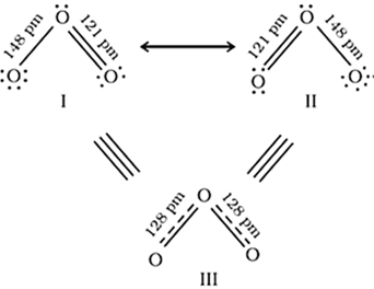 Resonance Structure Of O3